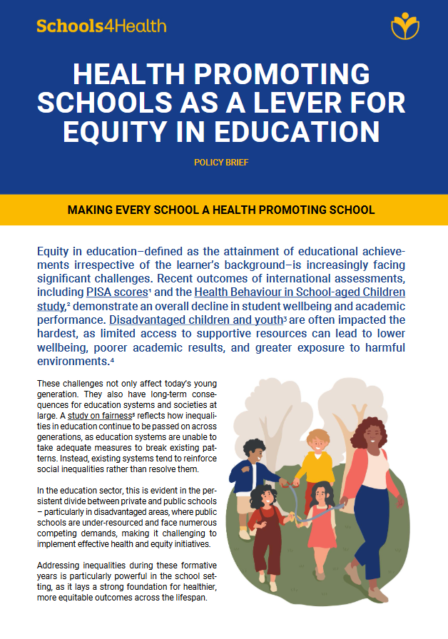From Awareness to Action: Making Every School a Health Promoting School ...