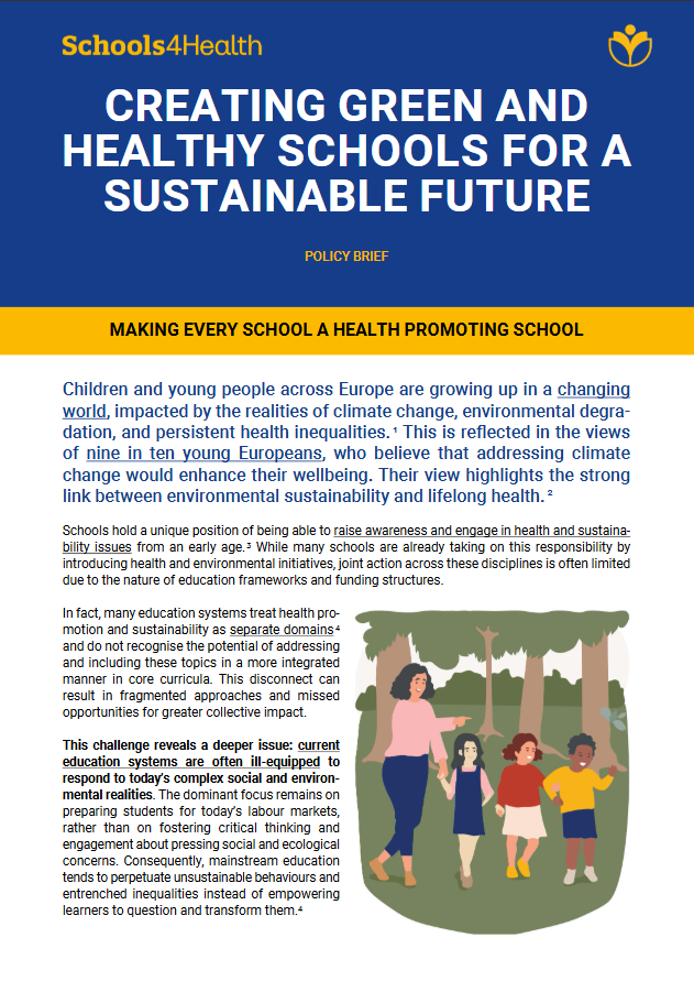 From Awareness to Action: Making Every School a Health Promoting School ...